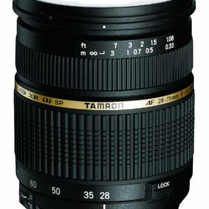 Tamron SP AF 28-75mm F/2.8 XR Di LD Aspherical [IF] Macro Lens for Nikon Black