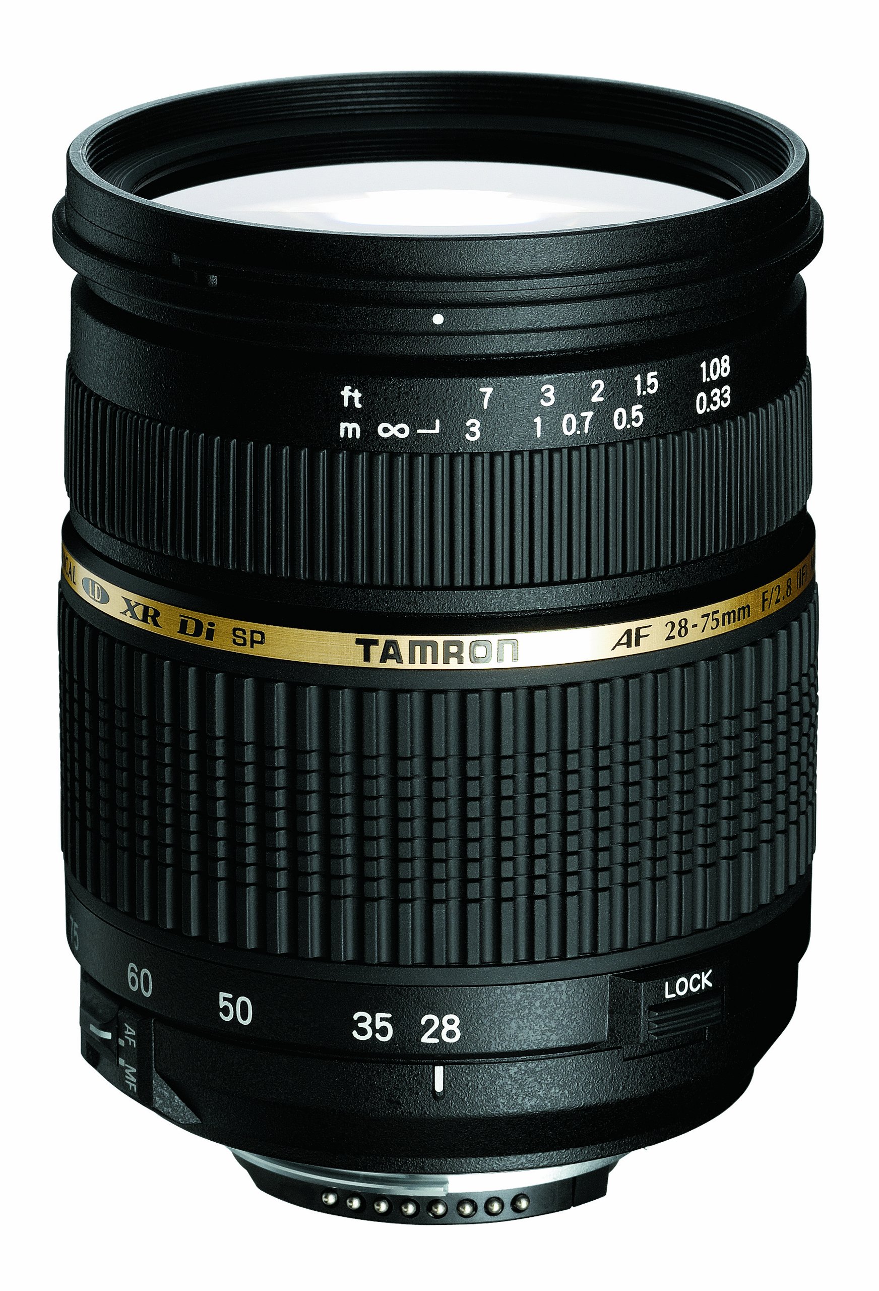 Tamron SP AF 28-75mm F/2.8 XR Di LD Aspherical [IF] Macro Lens for Nikon Black