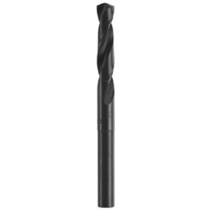 bosch bl2161 1-piece 17/32 in. x 6 in. fractional reduced shank black oxide drill bit for applications in light-gauge metal, wood, plastic