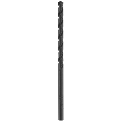 BOSCH BL2136 1-Piece 9/64 In. x 2-7/8 In. Fractional Jobber Black Oxide Drill Bit for Applications in Light-Gauge Metal, Wood, Plastic