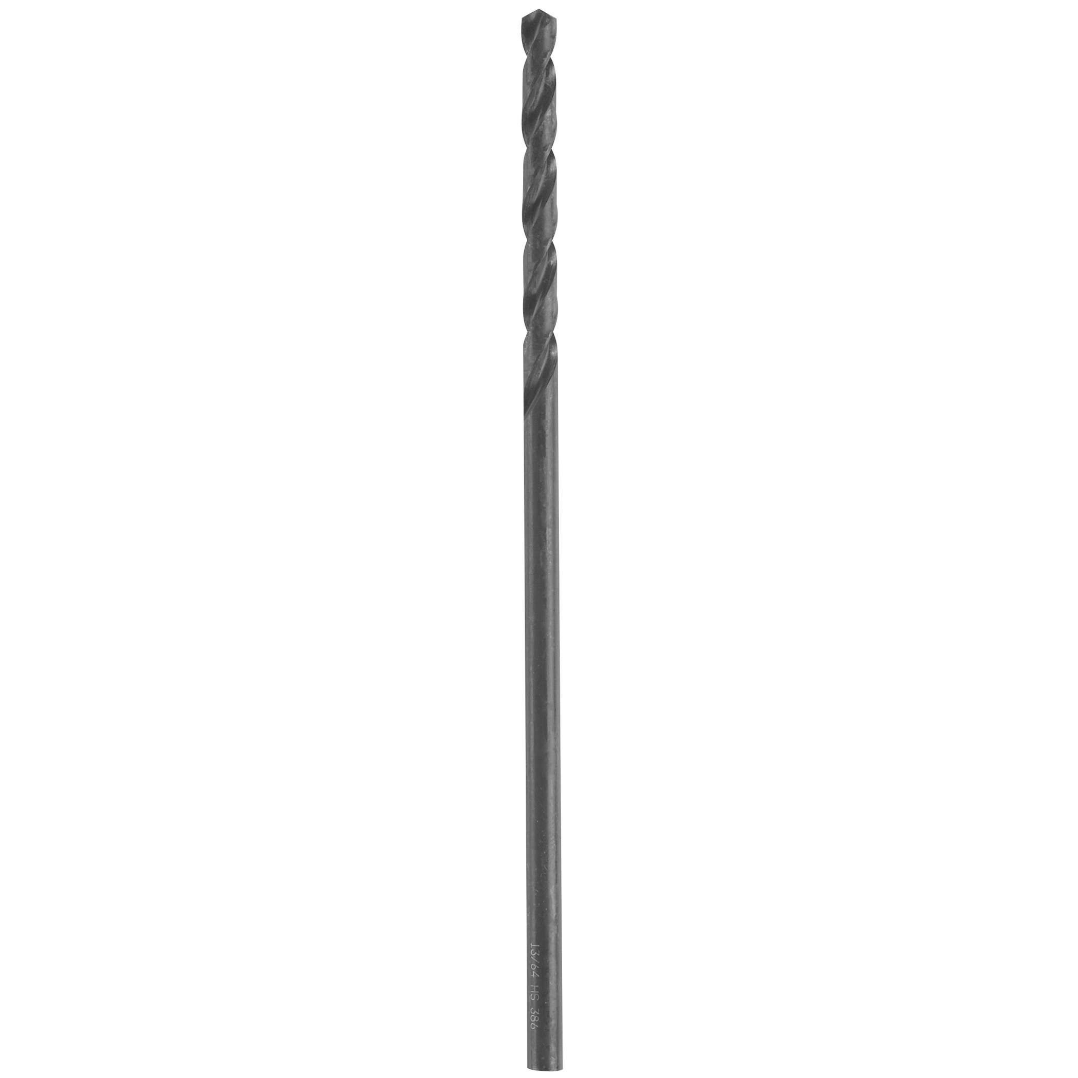 BOSCH BL2641 1-Piece 7/32 In. x 6 In. Extra Length Aircraft Black Oxide Drill Bit for Applications in Light-Gauge Metal, Wood, Plastic