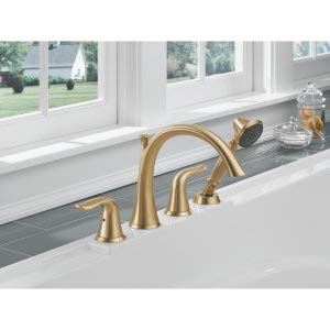 Delta Faucet T4738-RB Lahara Roman Tub with Handshower Trim, Venetian Bronze 4.00 x 9.00 x 20.00 inches