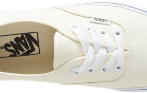 Vans Unisex's Vans Authentic Skate Shoes 8.5 (White/Off White)