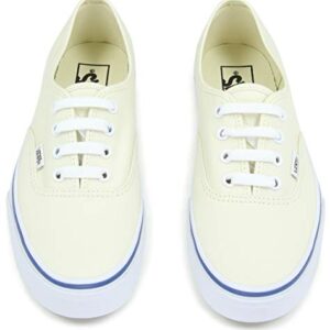 Vans Unisex's Vans Authentic Skate Shoes 8.5 (White/Off White)