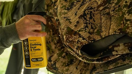 Sawyer Products SP657 Premium Permethrin Insect Repellent for Clothing, Gear & Tents, Trigger Spray, 24-Ounce