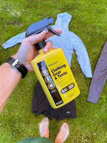 Sawyer Products SP657 Premium Permethrin Insect Repellent for Clothing, Gear & Tents, Trigger Spray, 24-Ounce