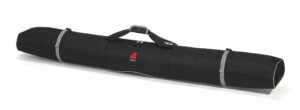 athalon single padded water resistant ski travel bag for ski storage & transport