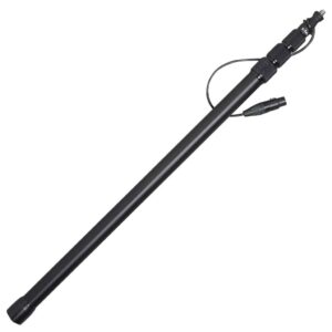 k-tek ke-89cc avalon series aluminum boompole with internal coiled xlr cable