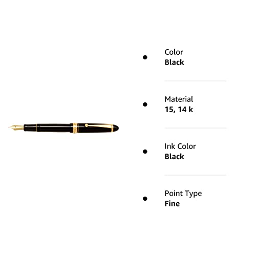 PILOT"CUSTOM 743 / Black" (nib : Falcon)