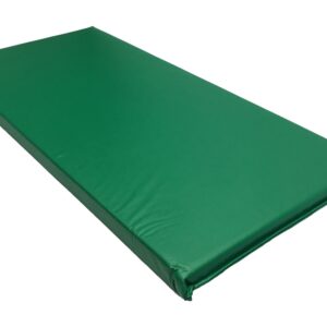 KinderMat, Rainbow Designer Mat, Green, 2-Inch Thick Rest Mat