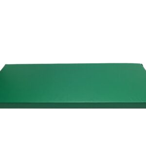 KinderMat, Rainbow Designer Mat, Green, 2-Inch Thick Rest Mat