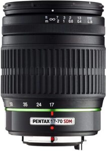 pentax 17-70mm f/4 da smc al if sdm lens for pentax digital slr cameras