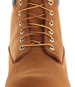 Timberland Men's 6 inch Premium Waterproof Boot, Rust Nubuck, 9.5