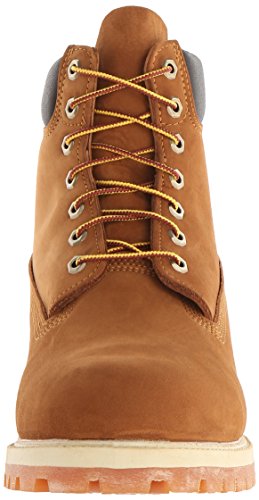 Timberland Men's 6 inch Premium Waterproof Boot, Rust Nubuck, 9.5