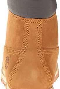 Timberland Men's 6 inch Premium Waterproof Boot, Rust Nubuck, 9.5