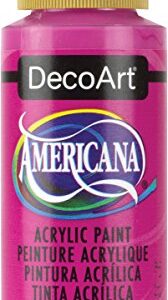 DecoArt Americana Acrylic Paint, 2-Ounce, Royal Fuchsia