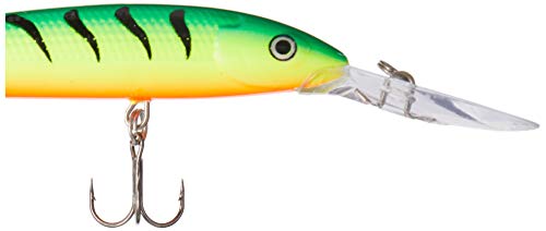 Rapala Down Deep Husky Jerk 10 Fishing lure, 4-Inch, Firetiger