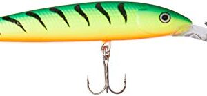 Rapala Down Deep Husky Jerk 10 Fishing lure, 4-Inch, Firetiger