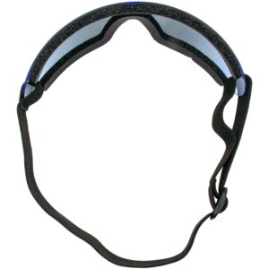 Birdz Eyewear Wing Sports Goggles w/Padded Frame Blue Lenses Great for Skydiving Watersports Motorcycle & They Float