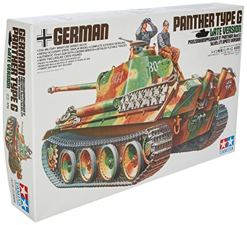 Tamiya 300035176 – 1:35 WWII Special Vehicle 171 Panther G Late Version (2)