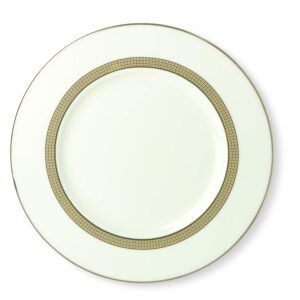 kate spade sonora knot accent plate, 1.15 lb, white