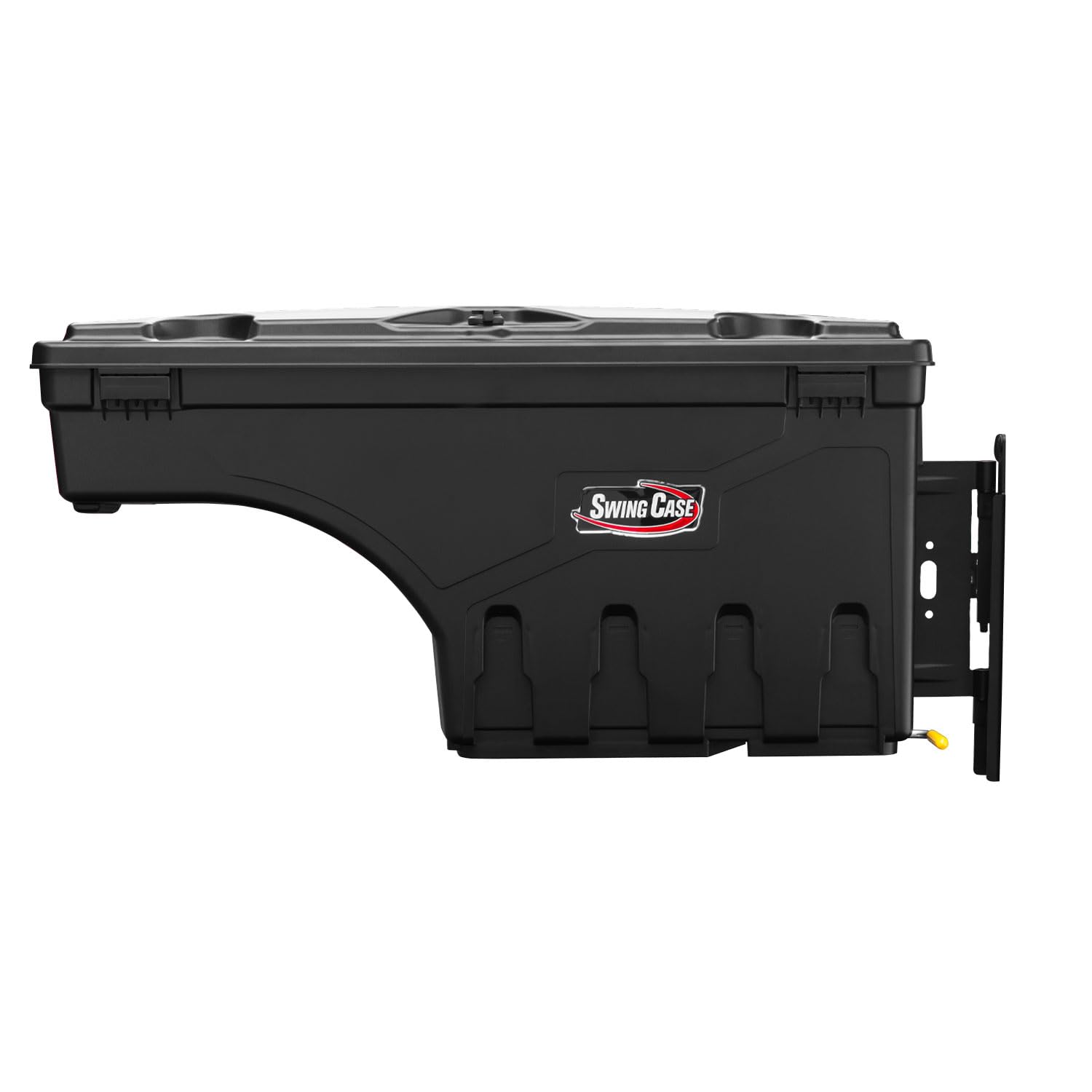 UnderCover SwingCase Truck Bed Storage Box | SC201D | Fits 1999 - 2014 Ford F-150 Drivers Side , Black