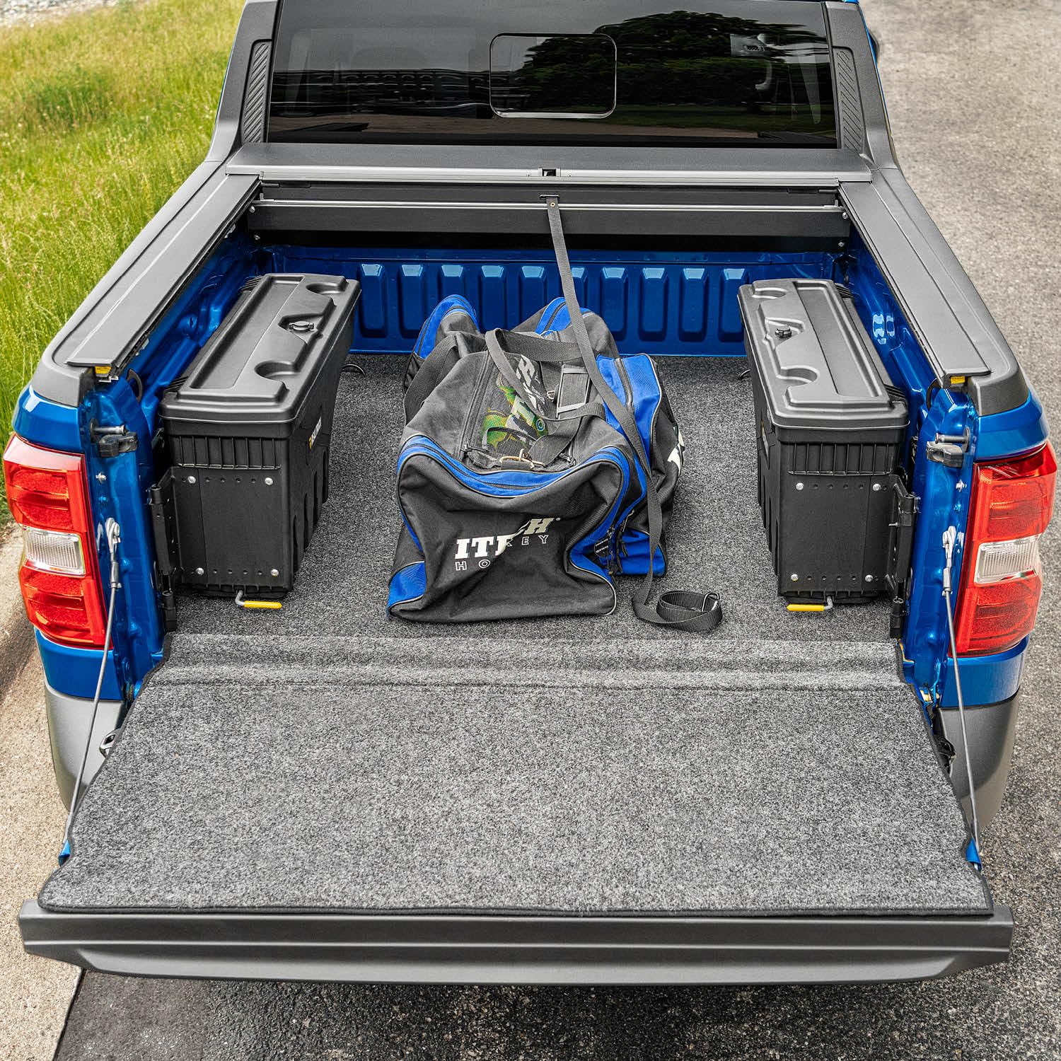 UnderCover SwingCase Truck Bed Storage Box | SC201D | Fits 1999 - 2014 Ford F-150 Drivers Side , Black