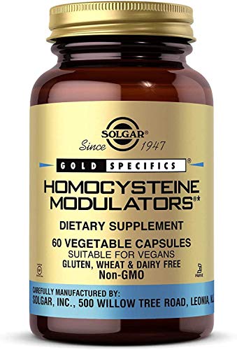 Solgar – Homocysteine Modulators, 120 Vegetable Capsules