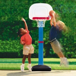 Little Tikes EasyScore Basketball Set Blue, 22" L x 23.75" W x 60" H