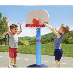 Little Tikes EasyScore Basketball Set Blue, 22" L x 23.75" W x 60" H