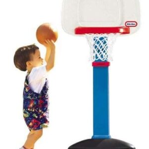 Little Tikes EasyScore Basketball Set Blue, 22" L x 23.75" W x 60" H