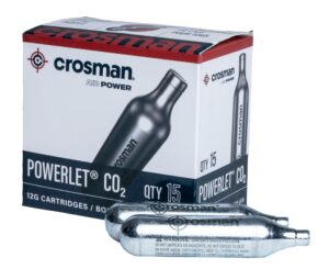 crosman 15-count co2 cartridges for air rifles and air pistols