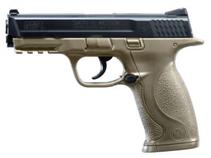 umarex smith & wesson m&p 40 .177 caliber bb gun air pistol, dark earth brown, standard action