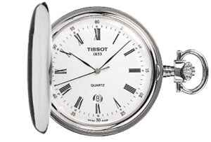 tissot unisex-adult savonnettes quartz stainless steel specialities silver t83655313