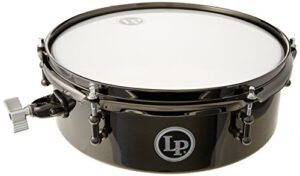 lp drum set timbale 4x12 black nickle