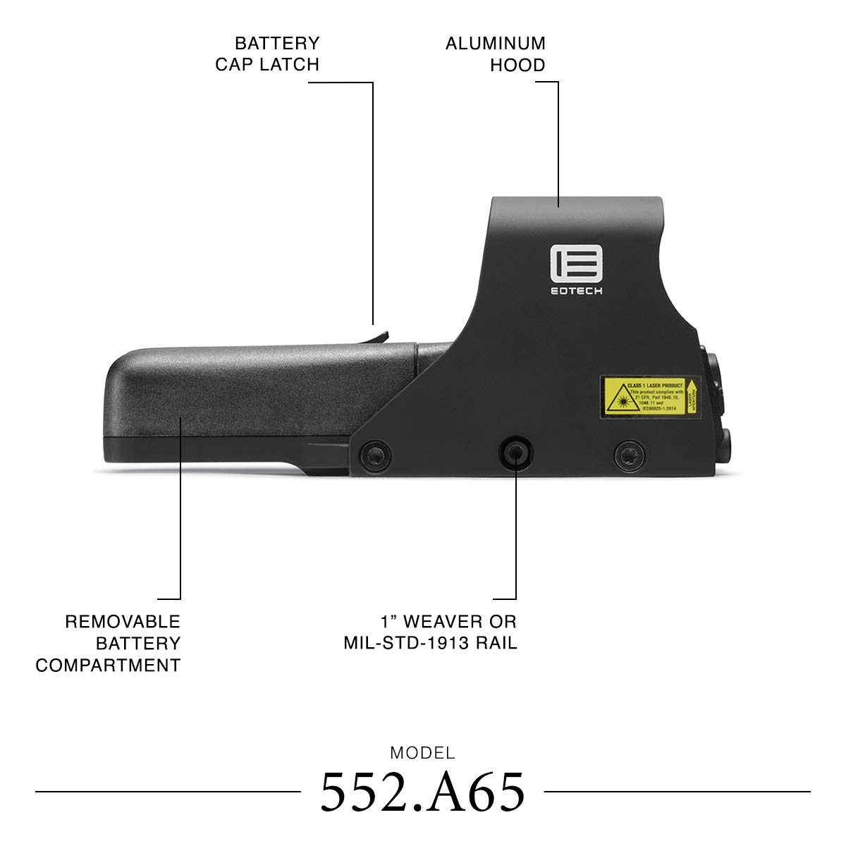 EOTECH 552.A65 Holographic Weapon Sight