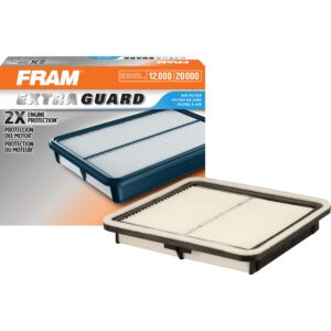 fram extra guard ca9997 replacement engine air filter for select subaru models, provides up to 12 months or 12,000 miles filter protection