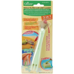 clover felting needle claw and mat cleaner