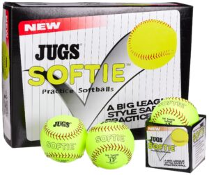 jugs softie 12-inch softballs (one dozen)