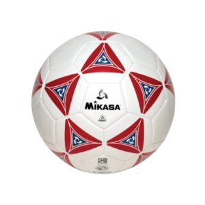 Mikasa Serious Soccer Ball (Red/White, Size 5)