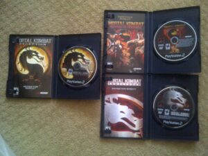 mortal kombat kollection (deception, armageddon, shaolin monks) - playstation 2