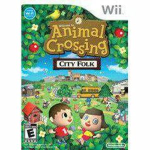 animal crossing: city folk - nintendo wii