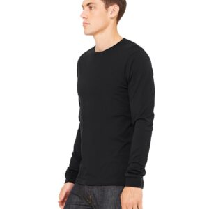 Bella Canvas Jersey Long Sleeve Tee Black