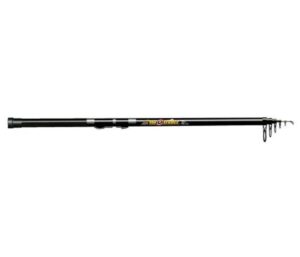 b&m st6 slo-troller 20-foot telescoping pole with ceramic shock ring guides and textured handle yellow