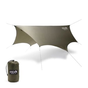 eno, eagles nest outfitters dryfly rain tarp, ultralight hammock accessory