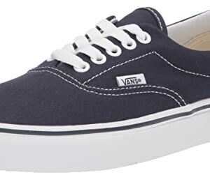 Vans VEWZNVY Unisex Era Canvas Skate Shoes,Navy,7 B(M) US Women / 5.5 D(M) US Men