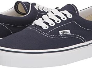 Vans VEWZNVY Unisex Era Canvas Skate Shoes,Navy,7 B(M) US Women / 5.5 D(M) US Men