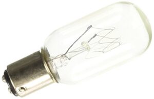 eiko 25t8dc-130v 130v 25w t-8 dc bayonet base halogen bulbs