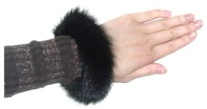 fursnewyork ranch mink bracelet & wrist cuff