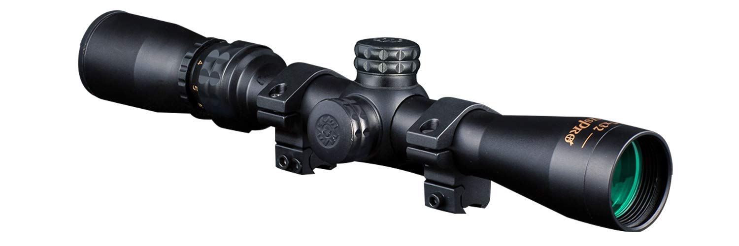 KONUS - KonusPro 7260 - 2X-7X32mm Riflescope With Engraved 30/30 Reticle Black